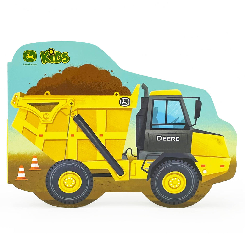 Cottage Door Press - John Deere Kids How Dump Trucks Work Shaped Board ...